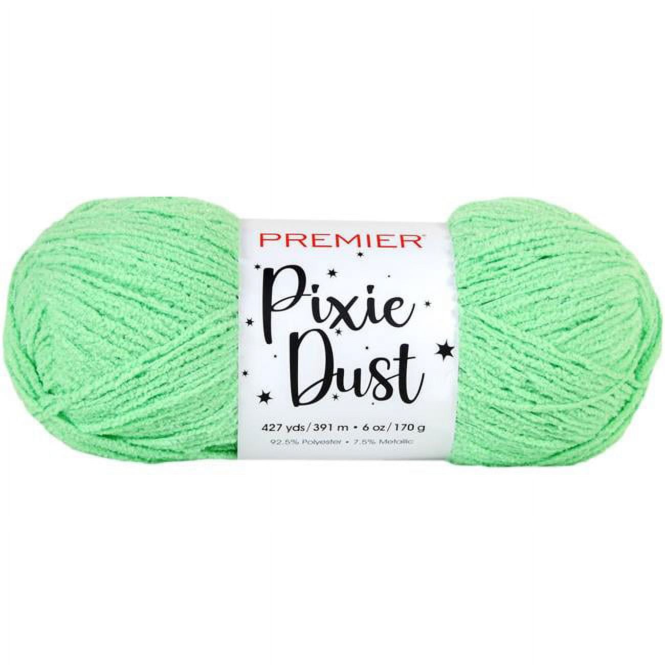 Premier Yarns 1106-13 Pixie Dust Yarn - Lime Sherbet - Walmart.com
