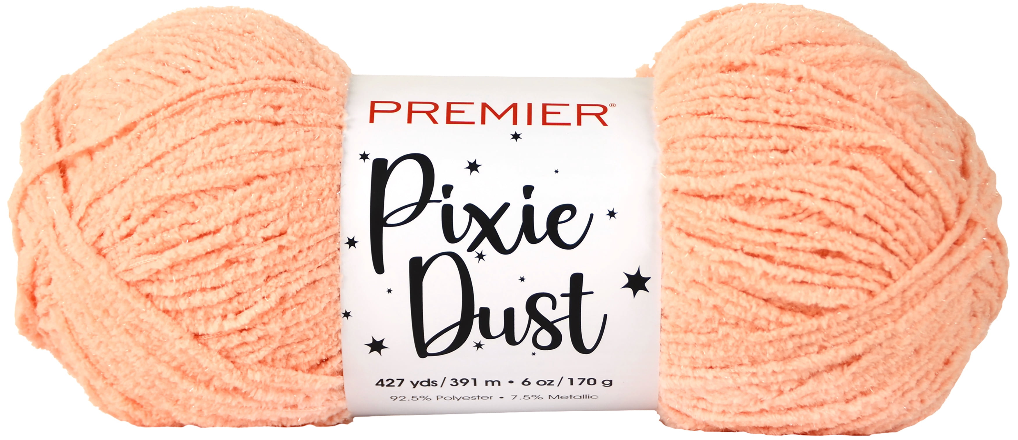 Premier Yarns 1106-14 Pixie Dust Yarn - Cantaloupe - Walmart.com