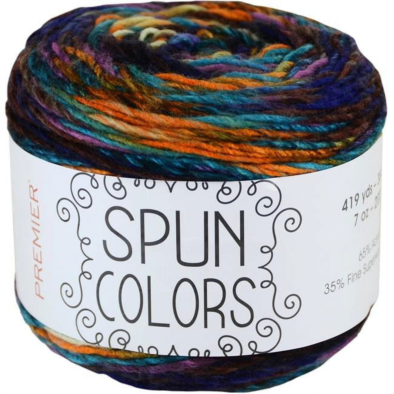 Premier Yarns Twilight - Medium Weight Wool/Acrylic Blend Yarn, 200g ...