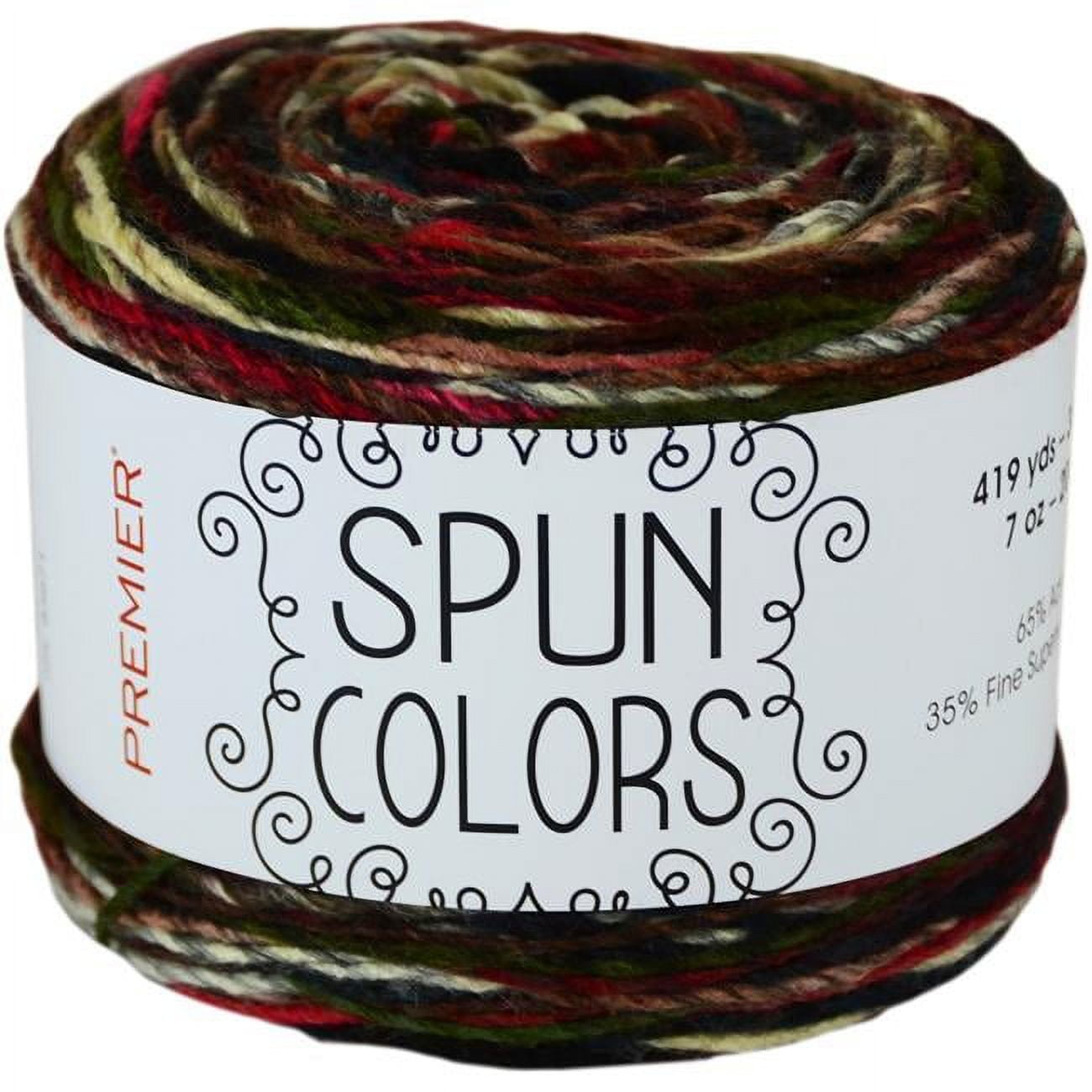 Premier Spun Colors Yarn-Poppy - Walmart.com