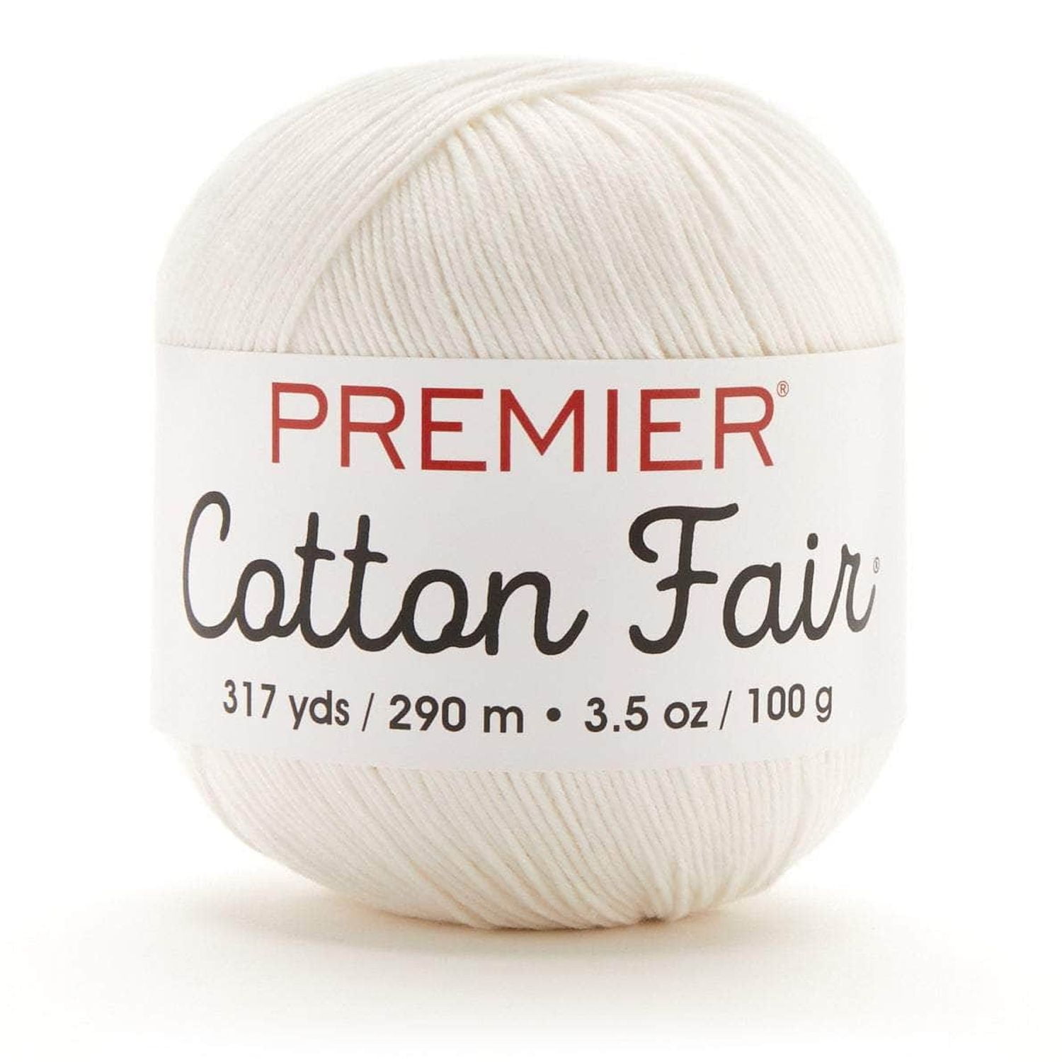Premier Yarns Cotton Fair Solid Yarn, Cotton/Acrylic Blend, Yarn for ...