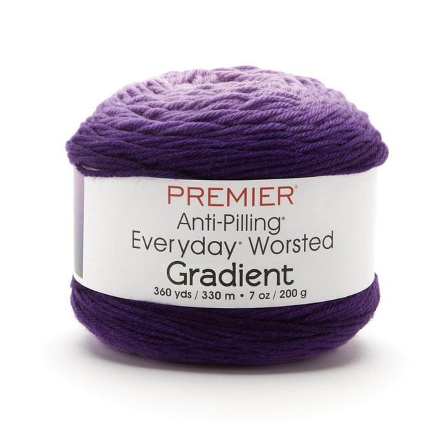Premier Yarns Anti-Pilling Everyday Worsted Gradient, Soft Acrylic Yarn ...