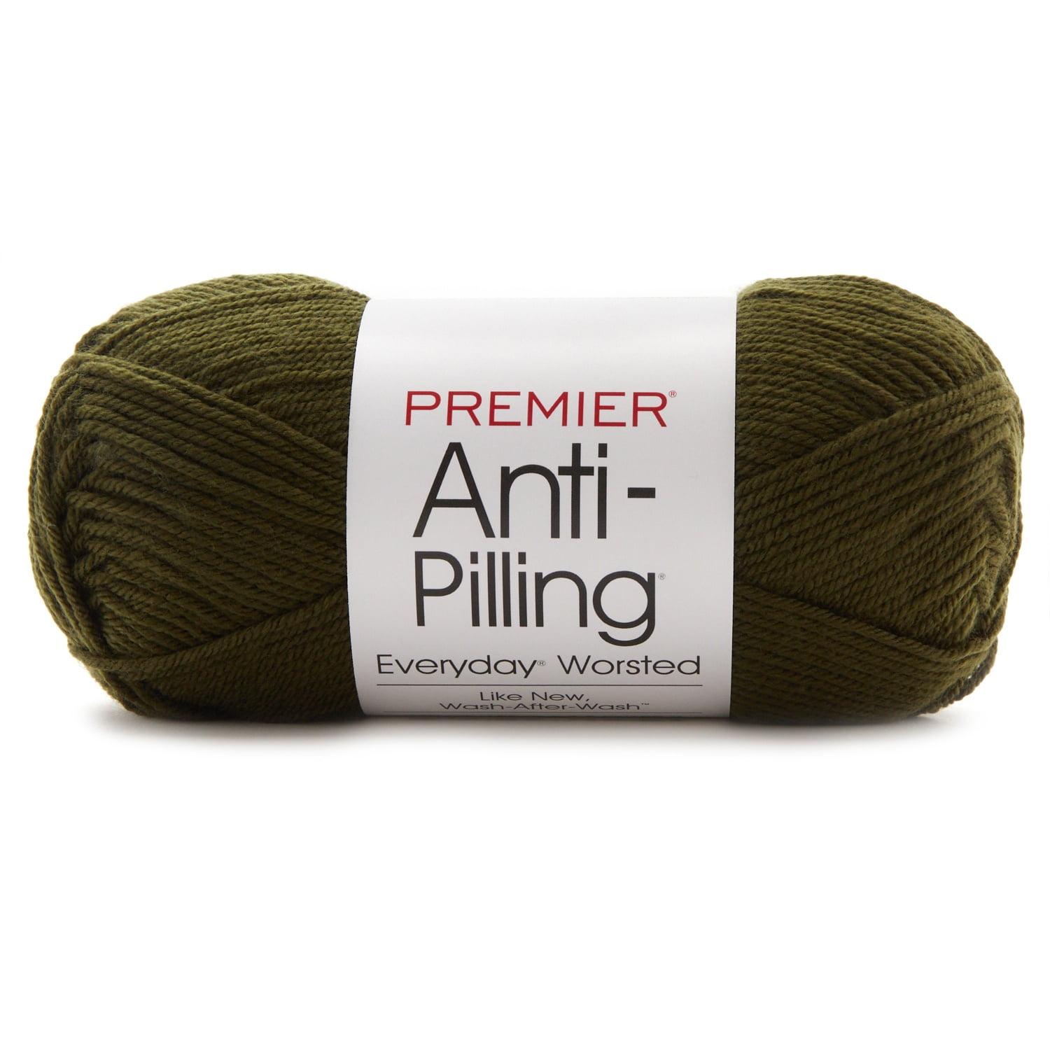 Premier Yarns Anti-Pilling Everyday Worsted Solid Yarn-Pine Green ...