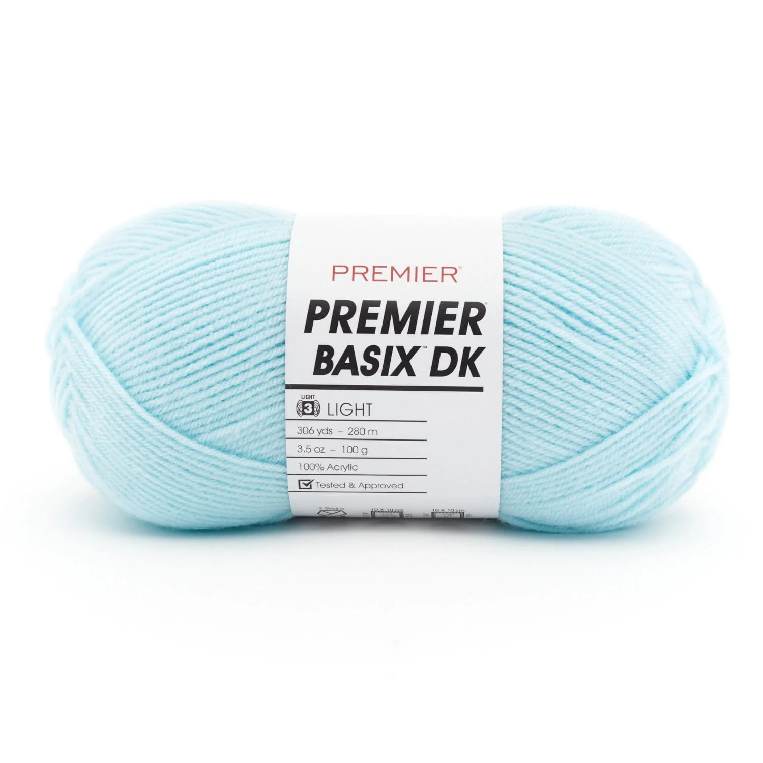 Premier Yarns Basix DK Yarn-Aqua - Walmart.com