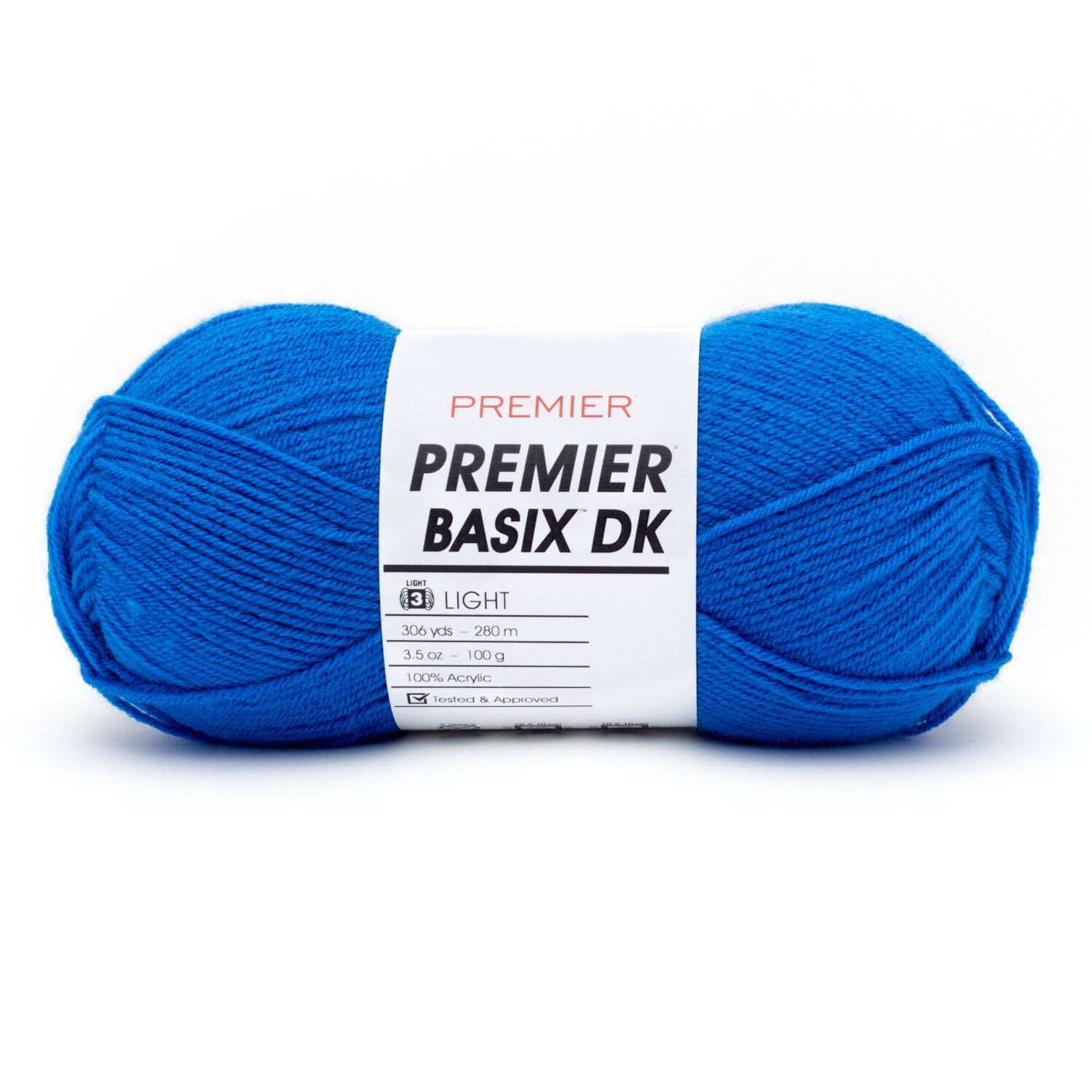 Premier Yarns Basix Acrylic DK Yarn in Royal Blue, Medium Weight - Walmart.com