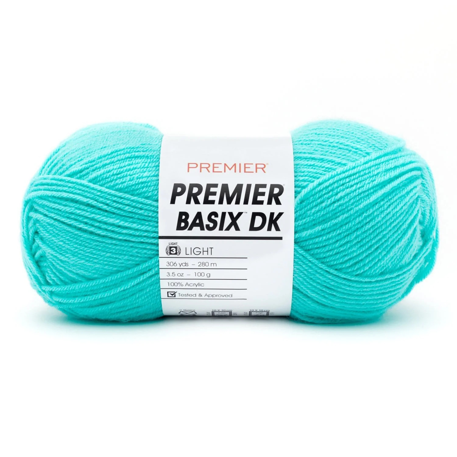 Premier Yarns Basix DK Yarn-Turquoise - Walmart.com