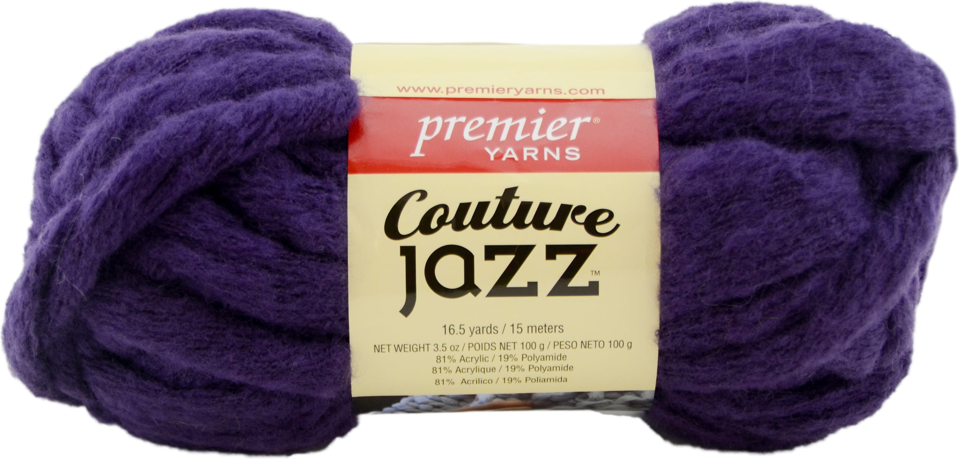 Premier Yarns Couture Jazz Yarn-Amethyst - Walmart.com
