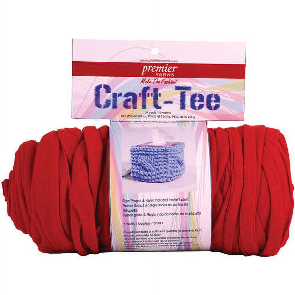 Premier Yarns Craft-Tee Yarn - Walmart.com