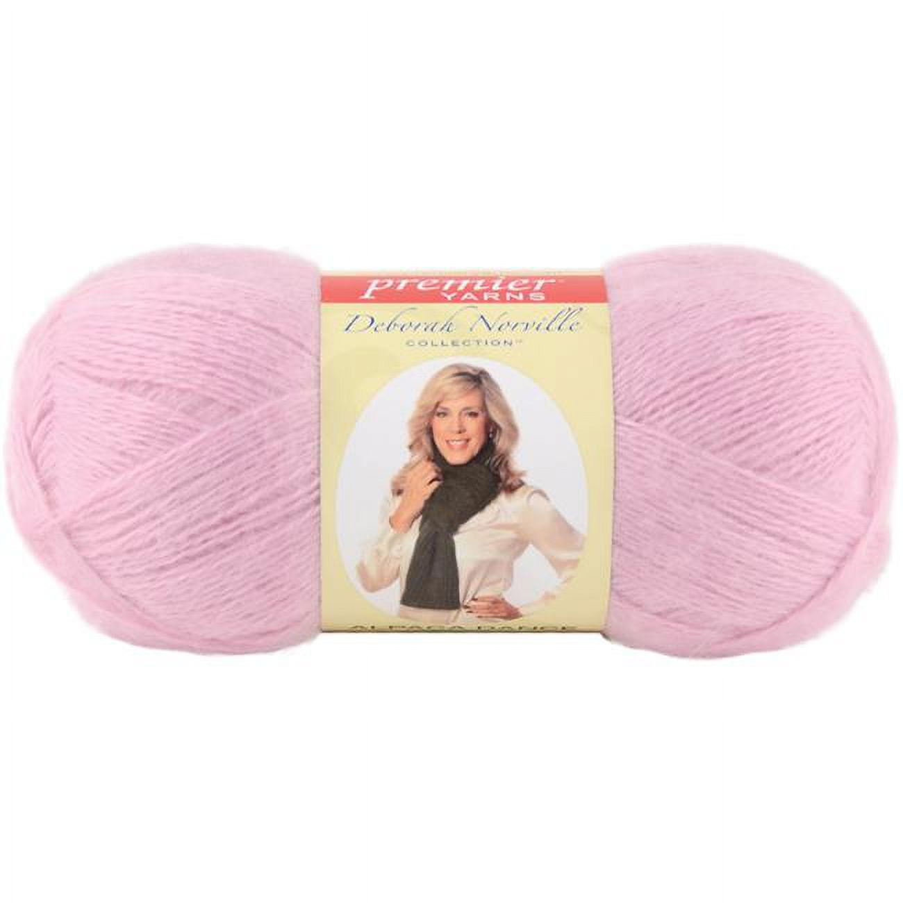 Premier Yarns DN25-5 Petal Pink Alpaca Dance Yarn - Walmart.com