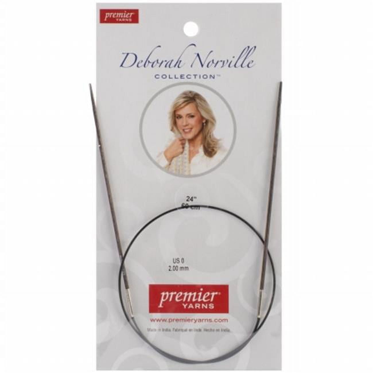 Premier Yarns DNN82-1 Deborah Norville Fixed Circular Needles 24 in ...