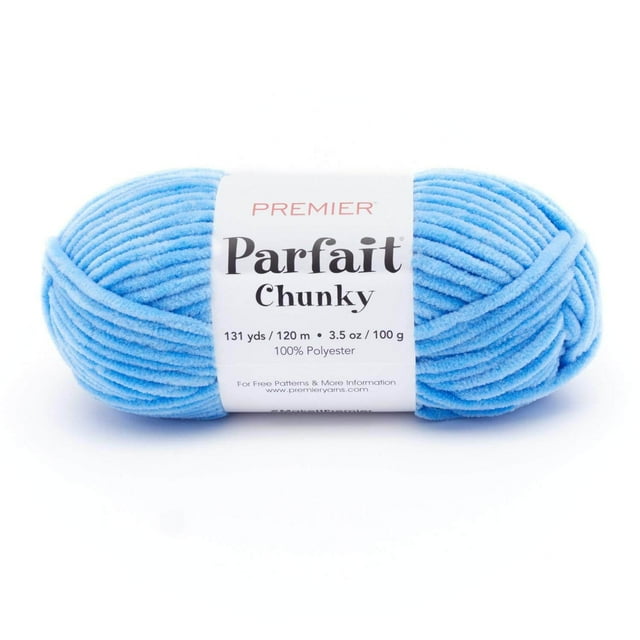 Premier Yarns Parfait Chunky Yarn-Blue - Walmart.com