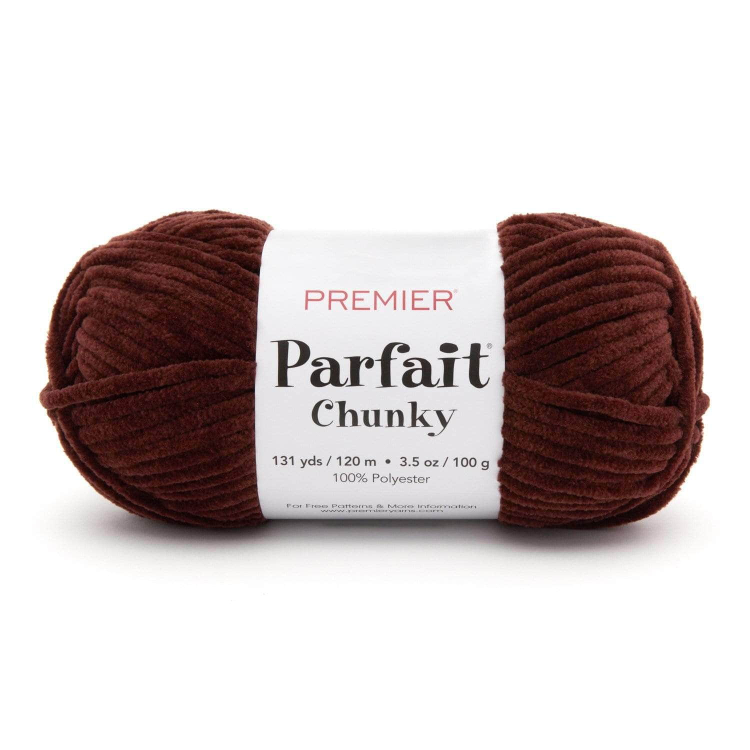 Premier Yarns Parfait Big Bulky Chunky Yarn - Chocolate - Walmart.com