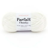 Premier Parfait Chunky Chenille Yarn, Super Bulky, Cream, 131 Yards ...
