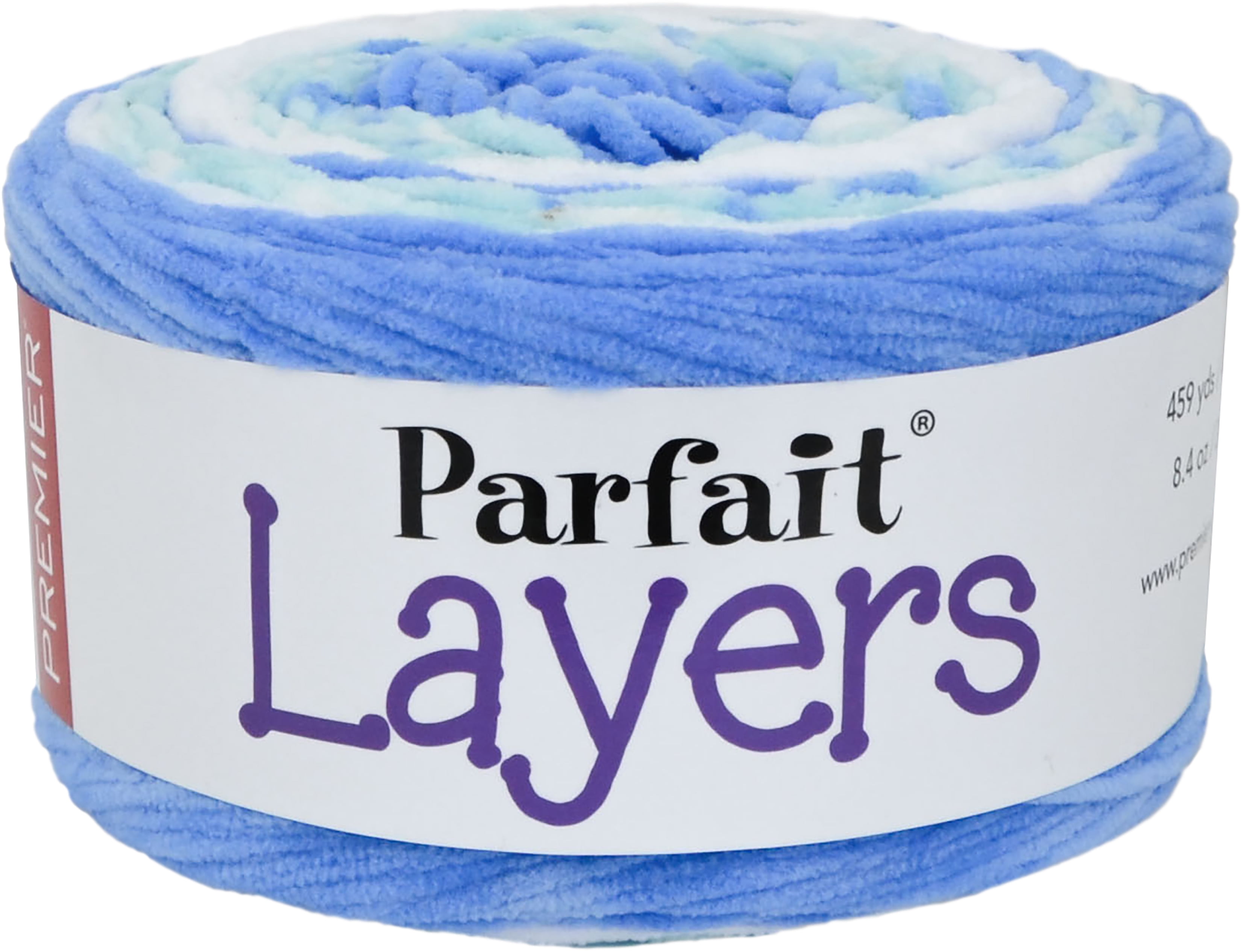 Premier Yarns Parfait Layers Yarn-Frosty Blue - Walmart.com