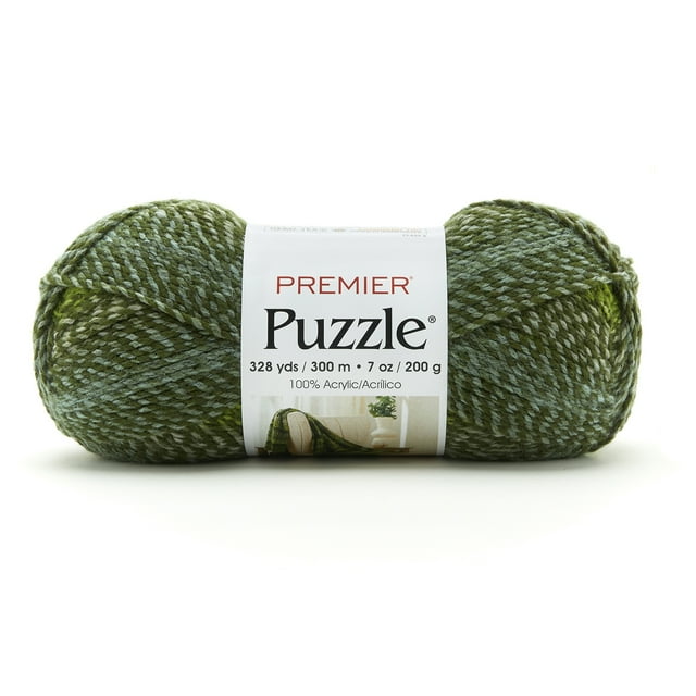 Premier Yarns Puzzle Yarn - Maze, 7oz, 328yds - Bulky Weight, 100% ...
