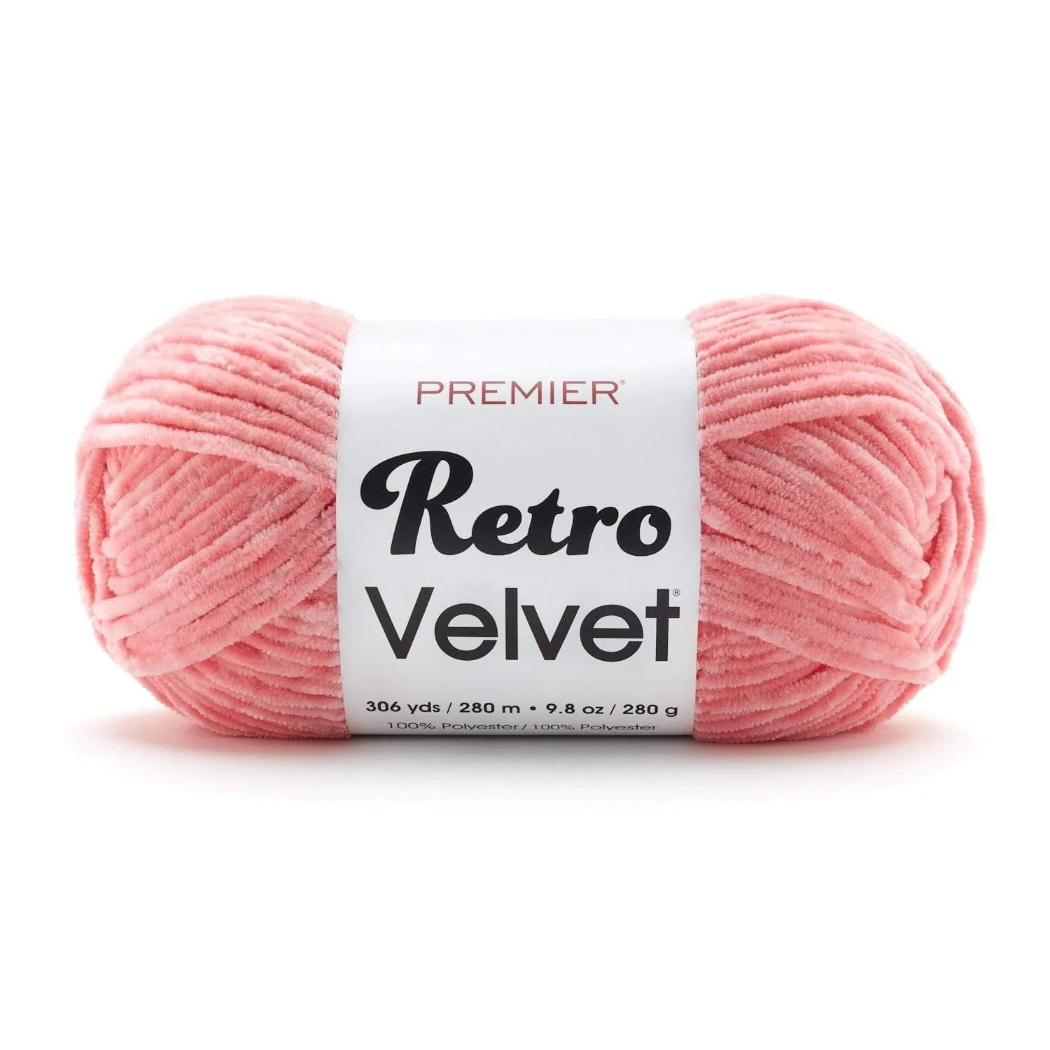 Premier Yarns Retro Velvet Yarn-Coral - Walmart.com