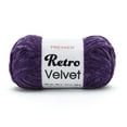Premier Yarns Retro Velvet Yarn-Iris, Weight Category 5, 100% Polyester ...