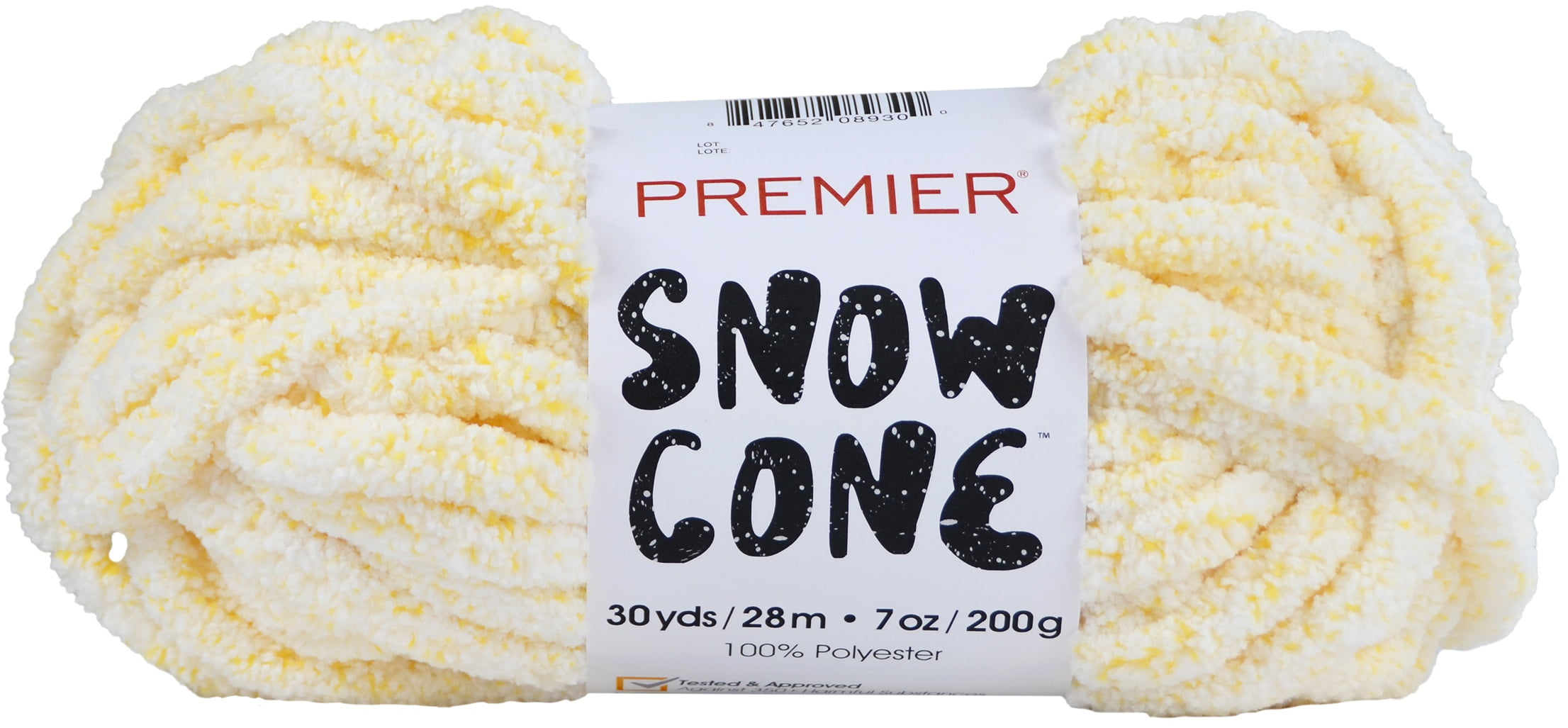 Premier Yarns Snow Cone, Made of Polyester, Jumbo Yarn for Blankets ...