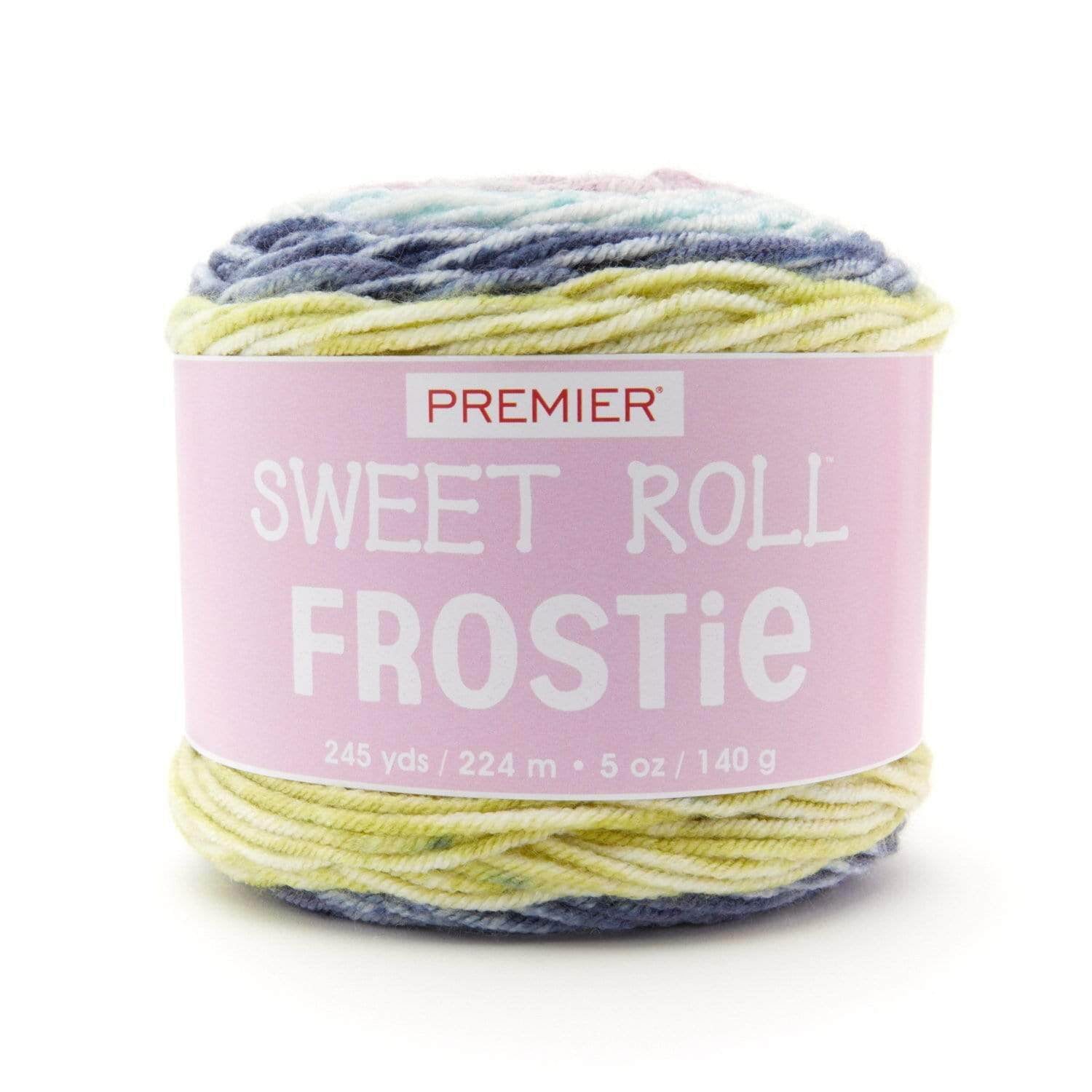 Premier Yarns Sweet Roll Frostie Yarn-Blueberry Crumble - Walmart.com