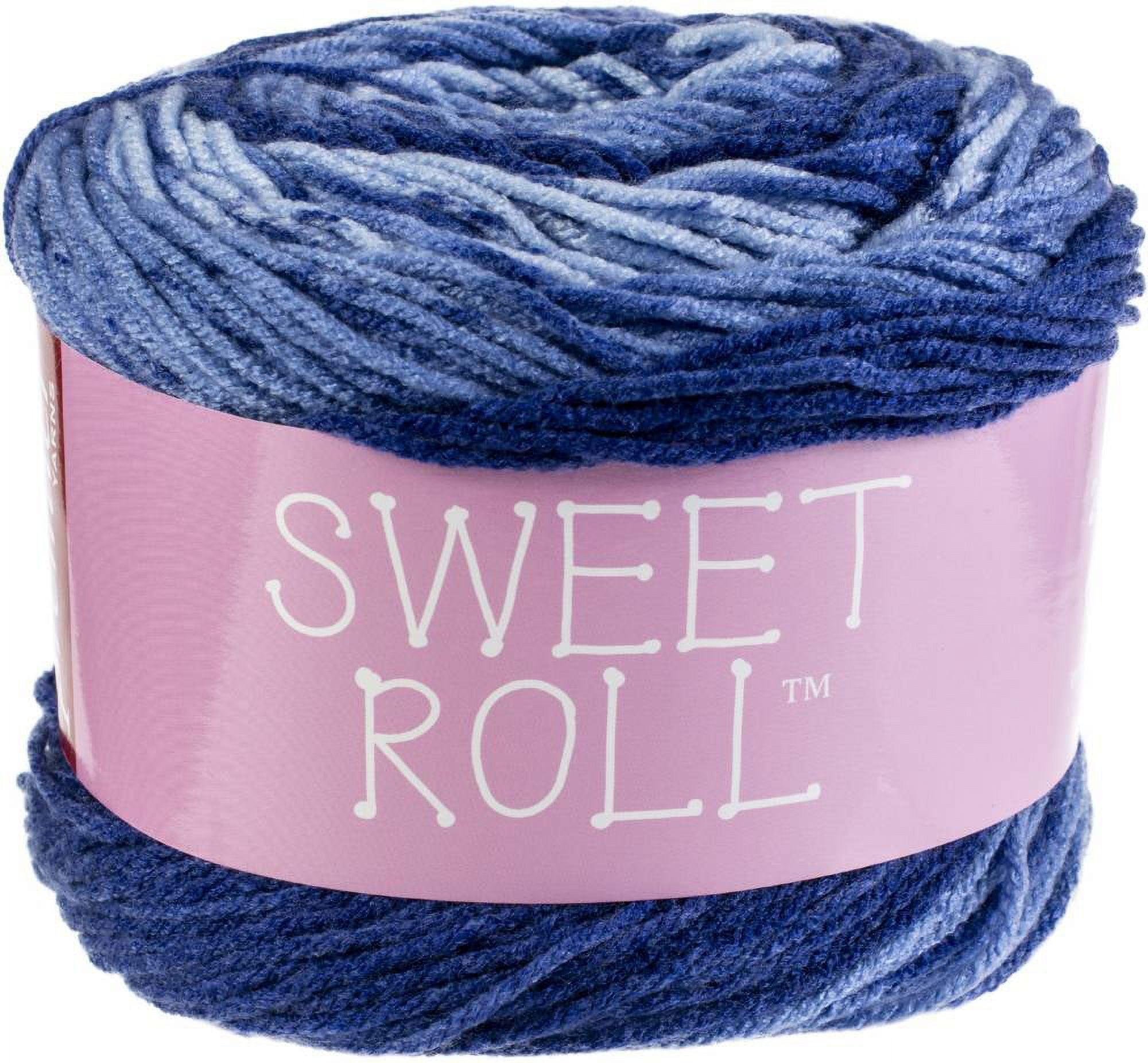Premier Yarns Sweet Roll Yarn 12/Pk-Blueberry Swirl - Walmart.com