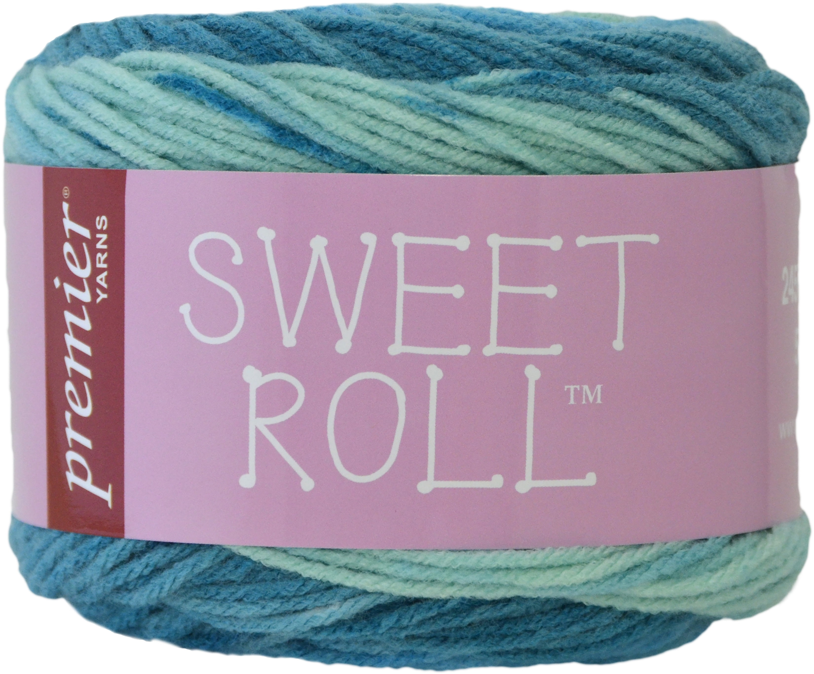 Premier Yarns Sweet Roll Yarn Frosty Swirl - Walmart.com