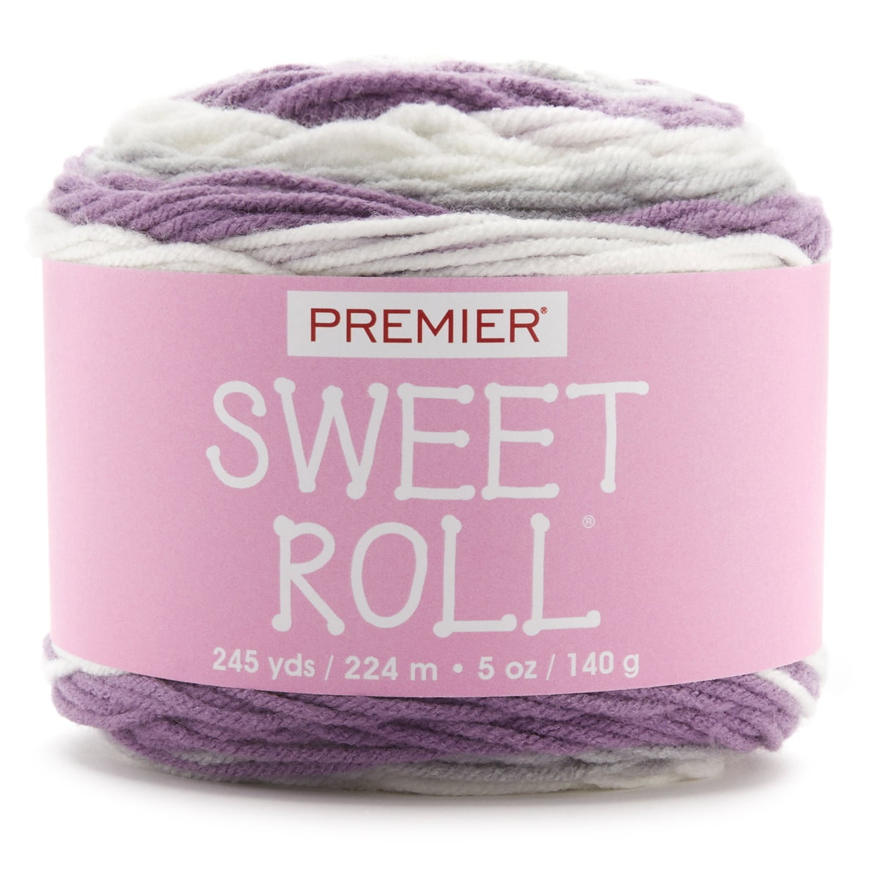 Premier Sweet Roll Yarn-Pansy Pop - Walmart.com