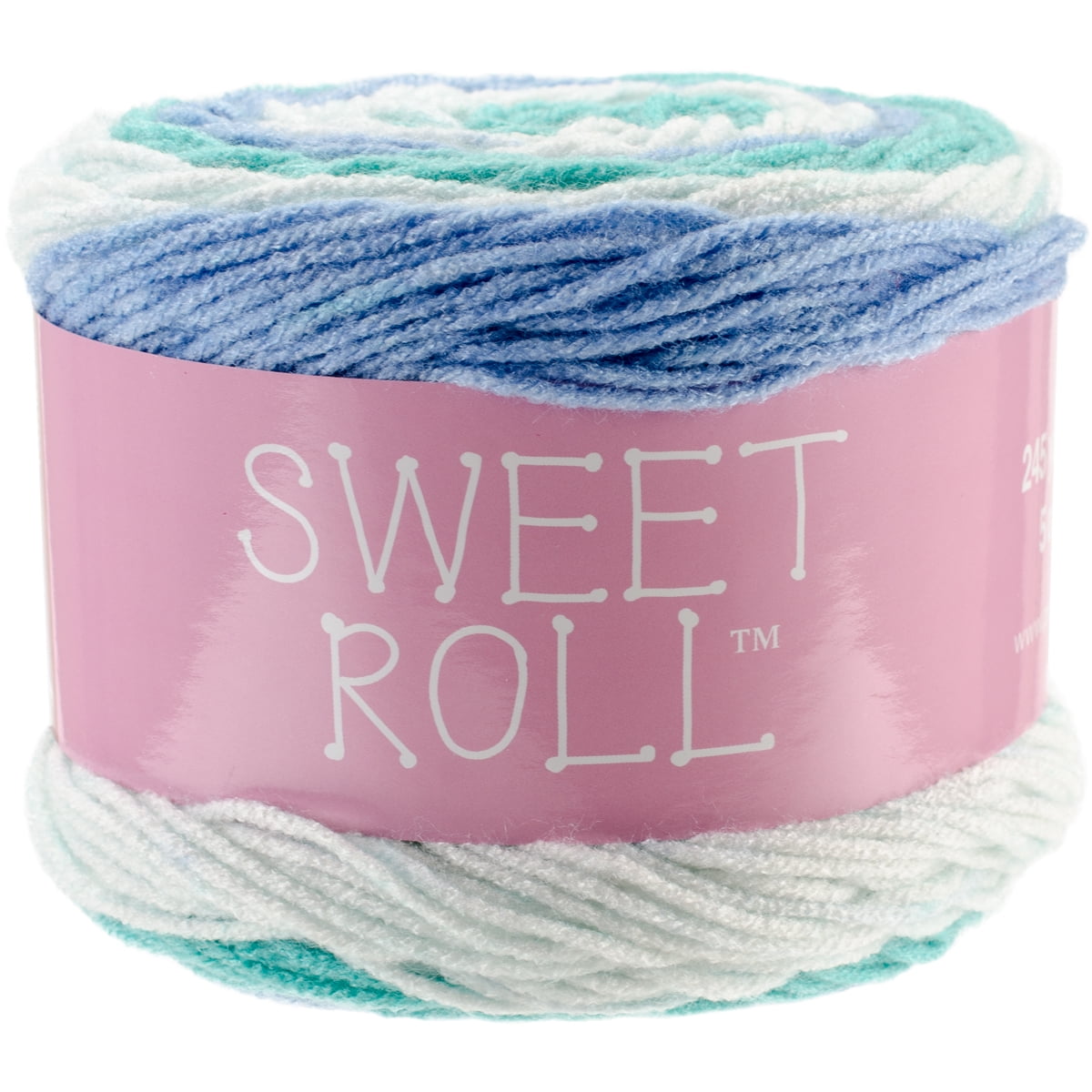 Premier Yarns Sweet Roll Yarn - Spearmint Pop - 5oz 245yds - 4 Medium ...