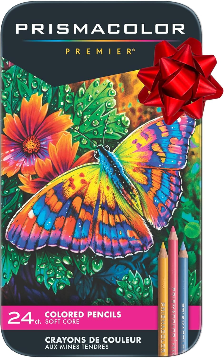 Premier colored Pencils, Soft Core, Assorted Colors, 24 Count - Durable ...