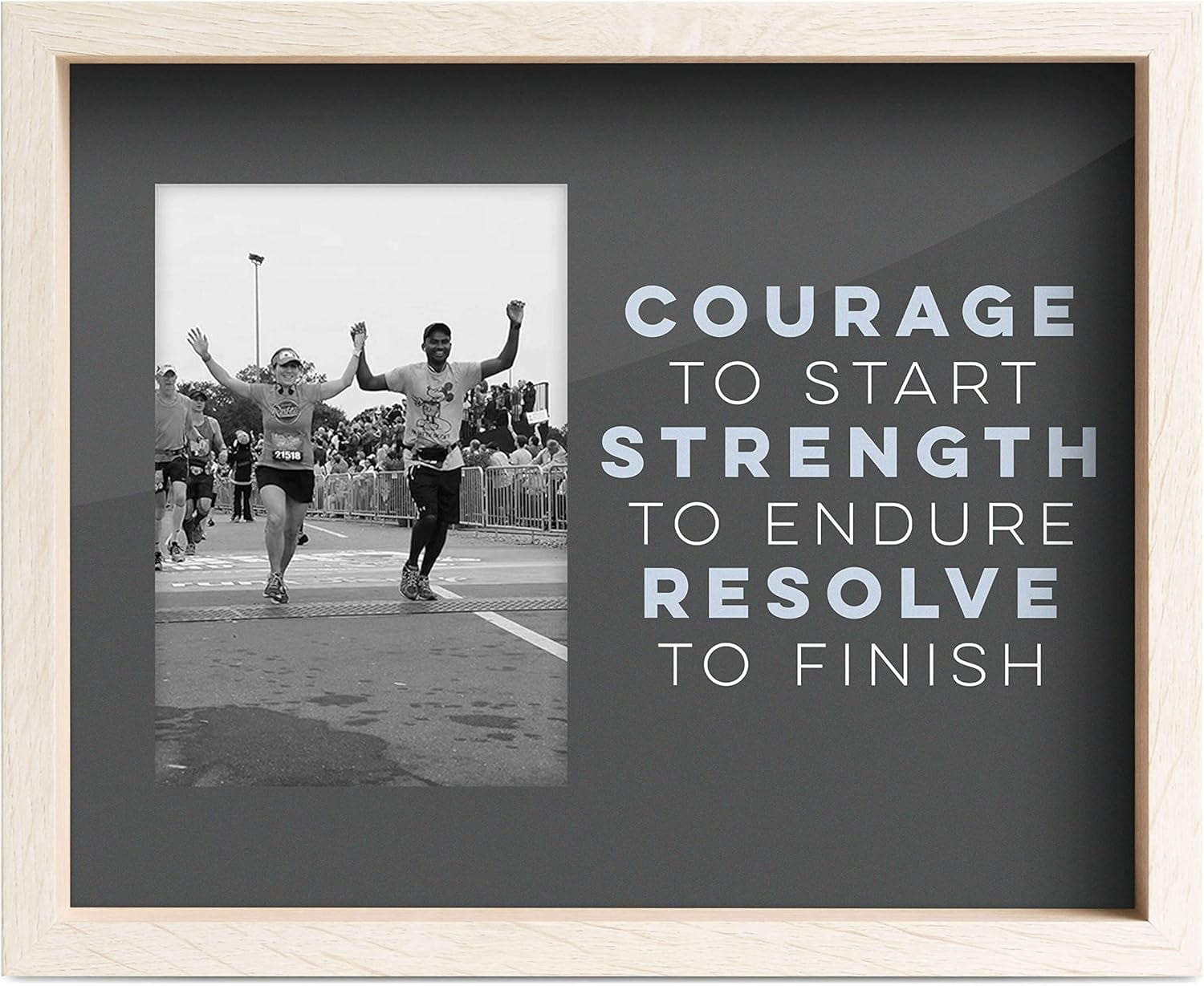 Premier ning Photo Frme | Courge to Strt, Strength to Endure, Resolve ...