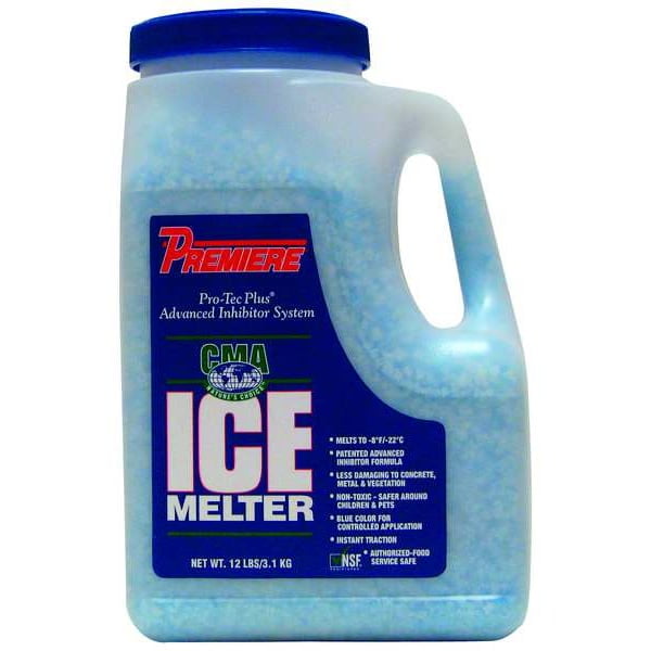 Premiere 12 lb Jug Ice Melt, Granular, -8 Degrees F, Blue CPM012JG-GR ...