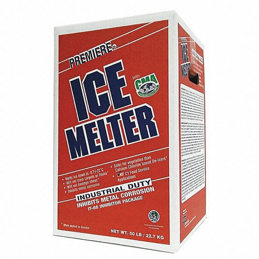 Premiere Ice Melt, Granular, 50 lb. Carton, -8 F By Premiere CPM050P ...