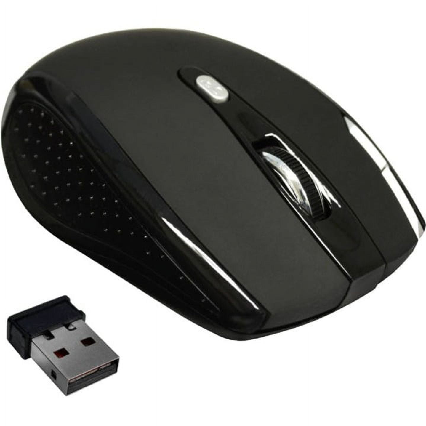 5 Buttons Wireless Cordless Optical Scrolling Wheel Mouse - Walmart.com
