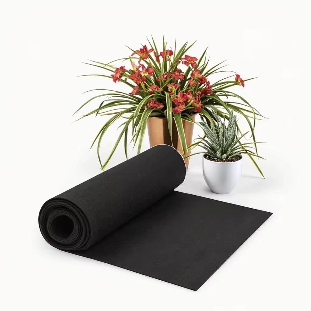 Premium 1.5oz Non-Woven Soil Liner and Weed Barrier for Window Flower ...