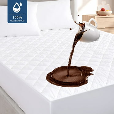 Permalux 2-Piece Fitted Waterproof Mattress Protector Set Featuring ...