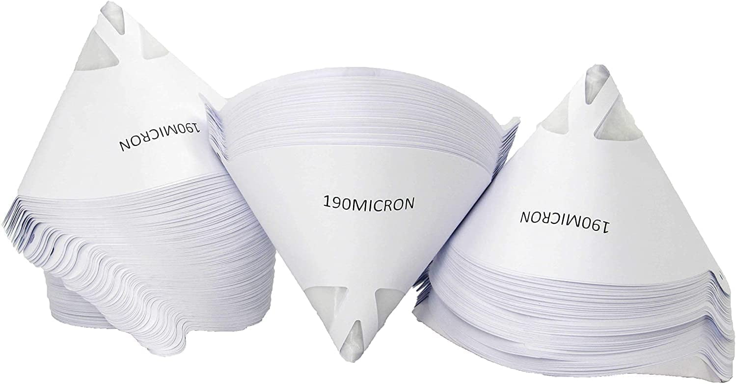 Premium 1000 Pack of Paint Strainers with Fine 190 Micron Filter Tips ...