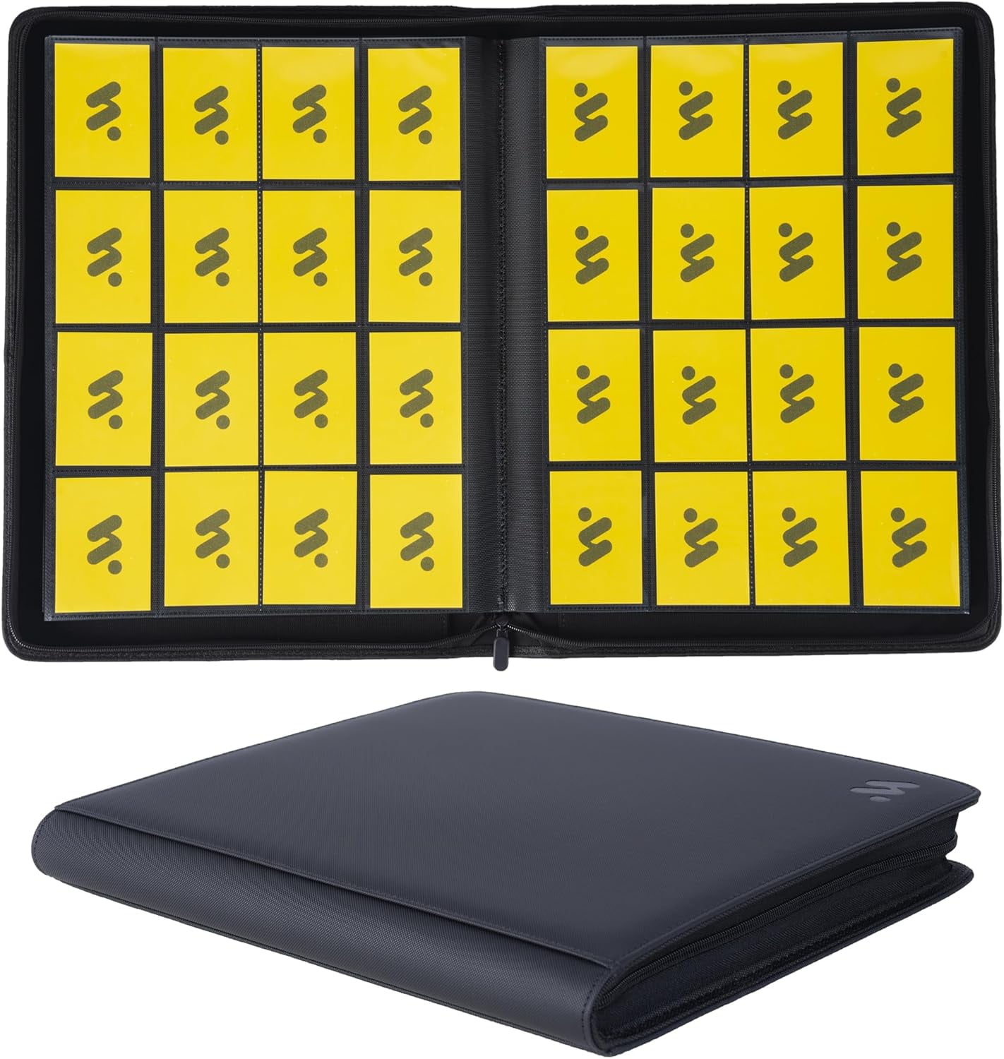 Premium 1000+ Pockets Card Binder,16 Pockets Trading Card Binder ...