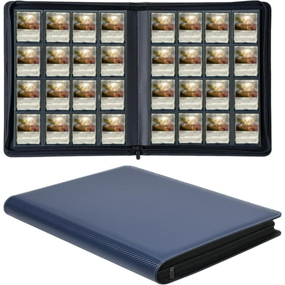 Premium 1000+ Pockets Card Binder, Trading Card Binder, Card Collection ...