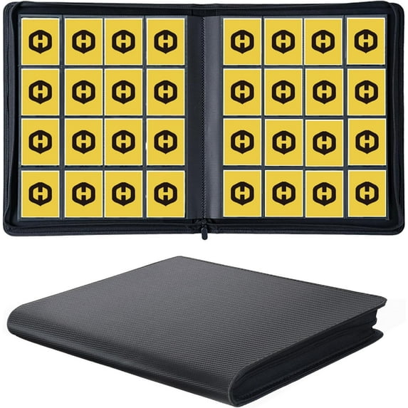 Premium 1000+ Pockets Card Binder, Trading Card Binder, Card Collection ...