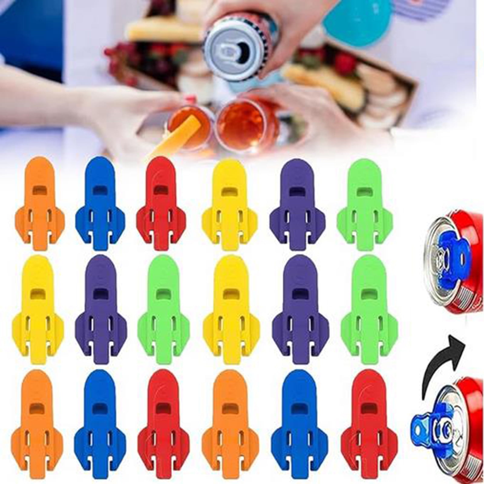Premium 18-Piece Can Opener Set – Heavy-Duty Beer & Beverage Can Opener ...