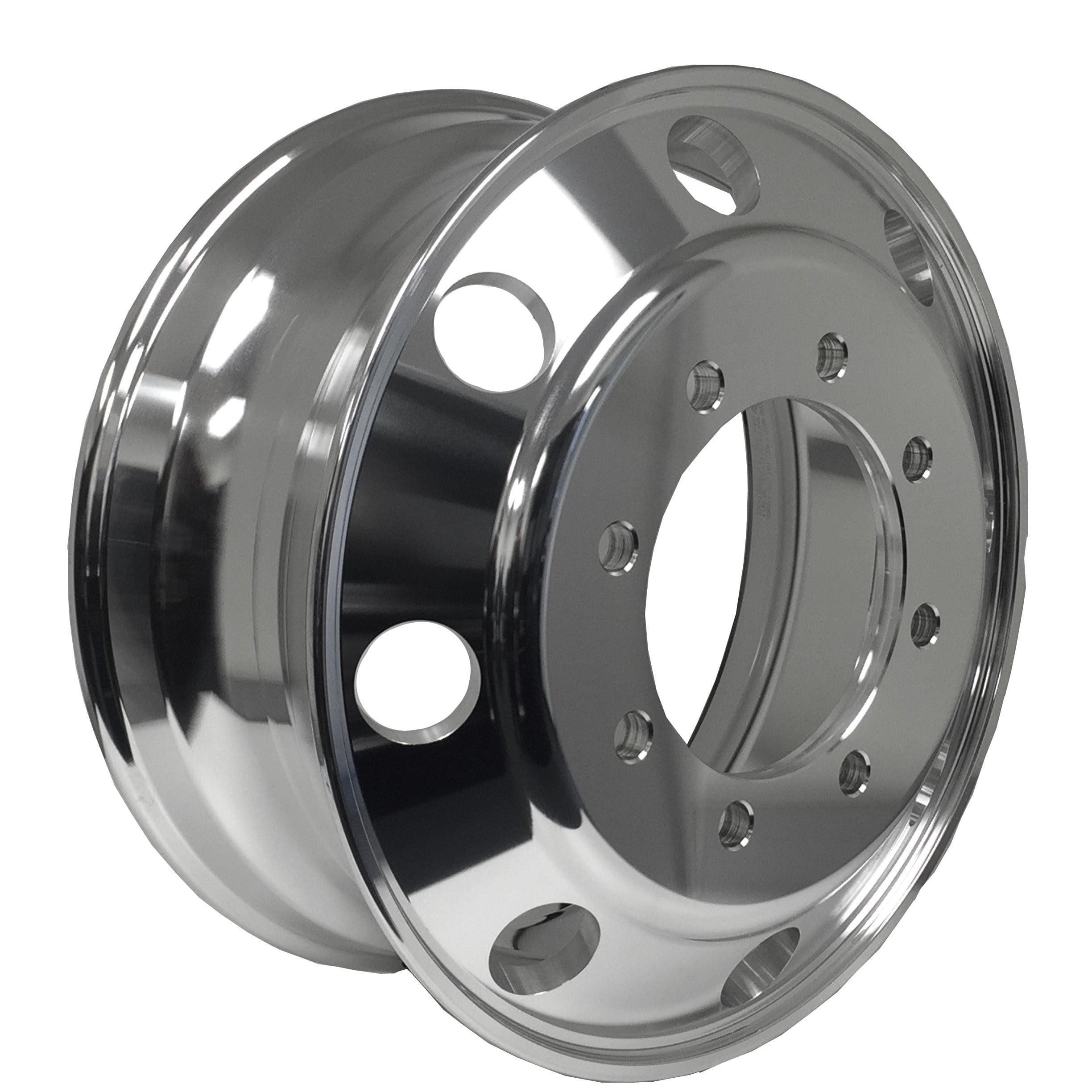 Premium 19.5 x 6.75 Forged Aluminum Truck Rims – Dual-Side Mirror ...