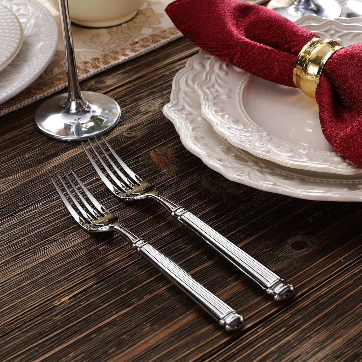 Premium 20 Pieces Prestige Silverware Set - Exquisite Craftsmanship ...