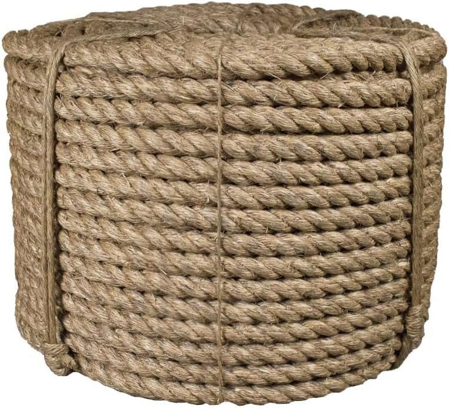 Premium 3/4-inch Manila Rope - 50 Feet - Walmart.com