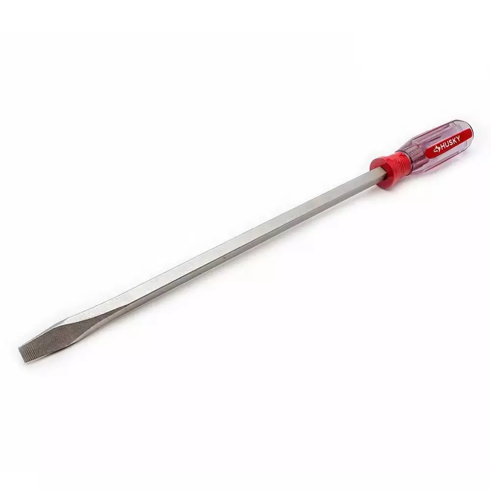 Premium 3/8 In. X 12 In. Square Shaft Slotted Screwdriver - Walmart.com
