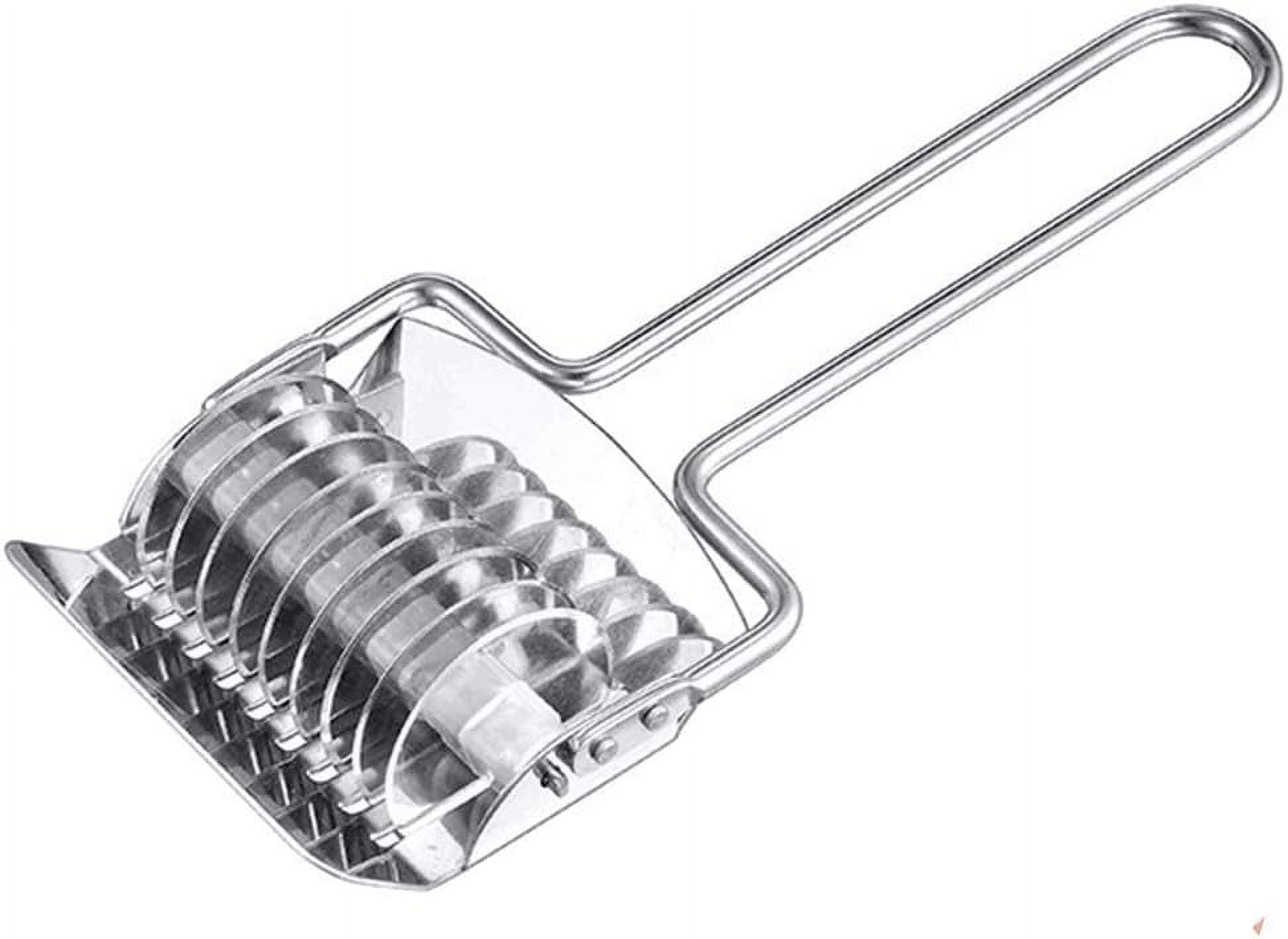 Premium 304 Stainless Steel Noodle Cutter, 360° Precision Cutting For ...