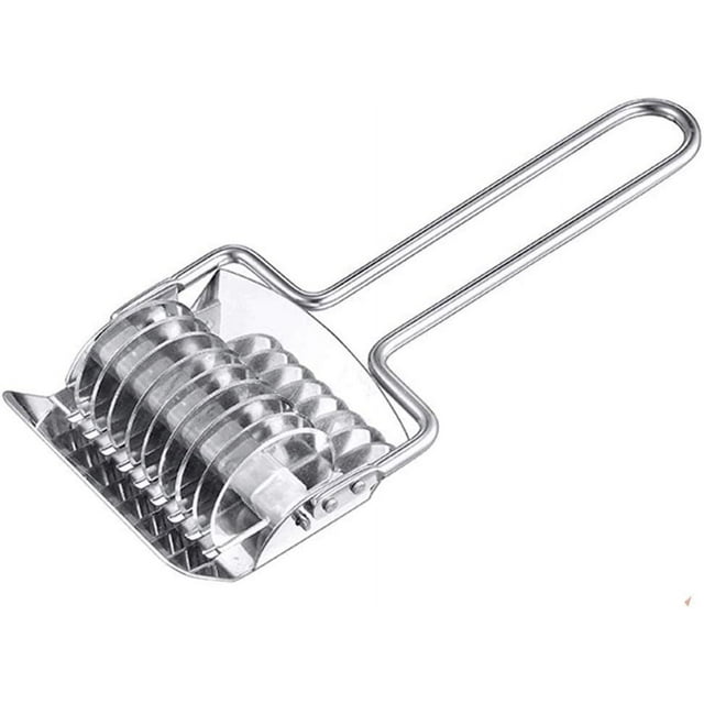 Premium 304 Stainless Steel Noodle Cutter, 360° Precision Cutting For ...