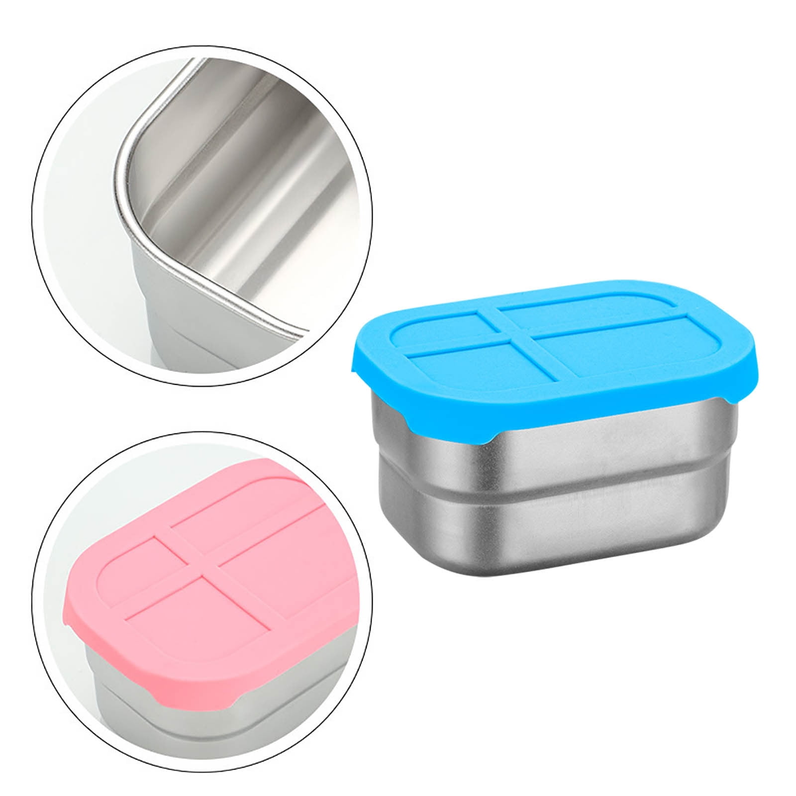 Premium 304 Stainless Steel Sauce Dipping Box - Airtight Food-Grade ...