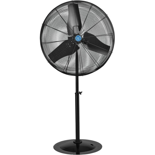 Global Industries 36 in. Non Oscillating Pedestal Fan, 0.5 HP TEAO ...