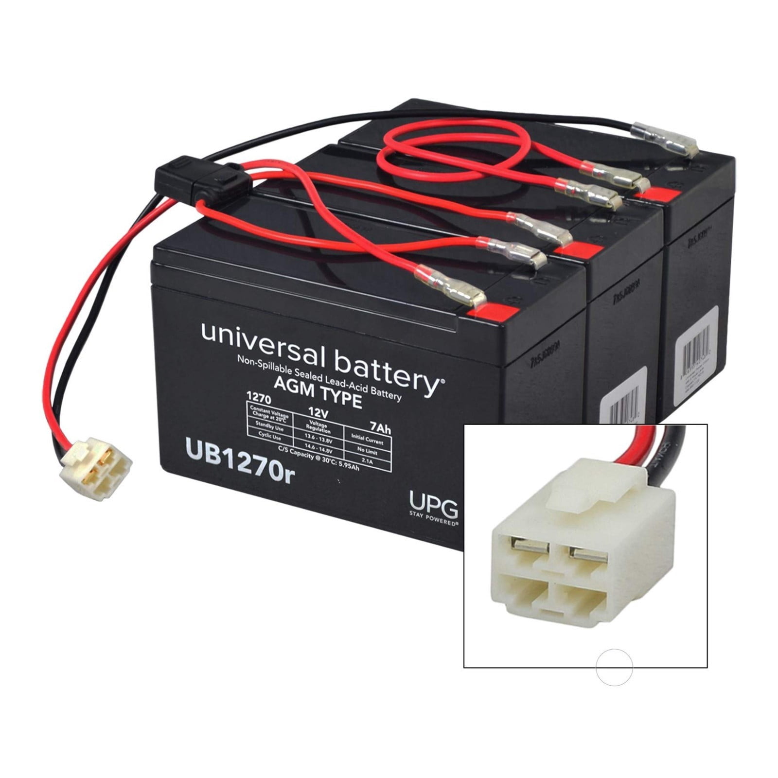 Premium 36 Volt 7 Ah Battery Pack for the Razor EcoSmart Metro Scooter ...