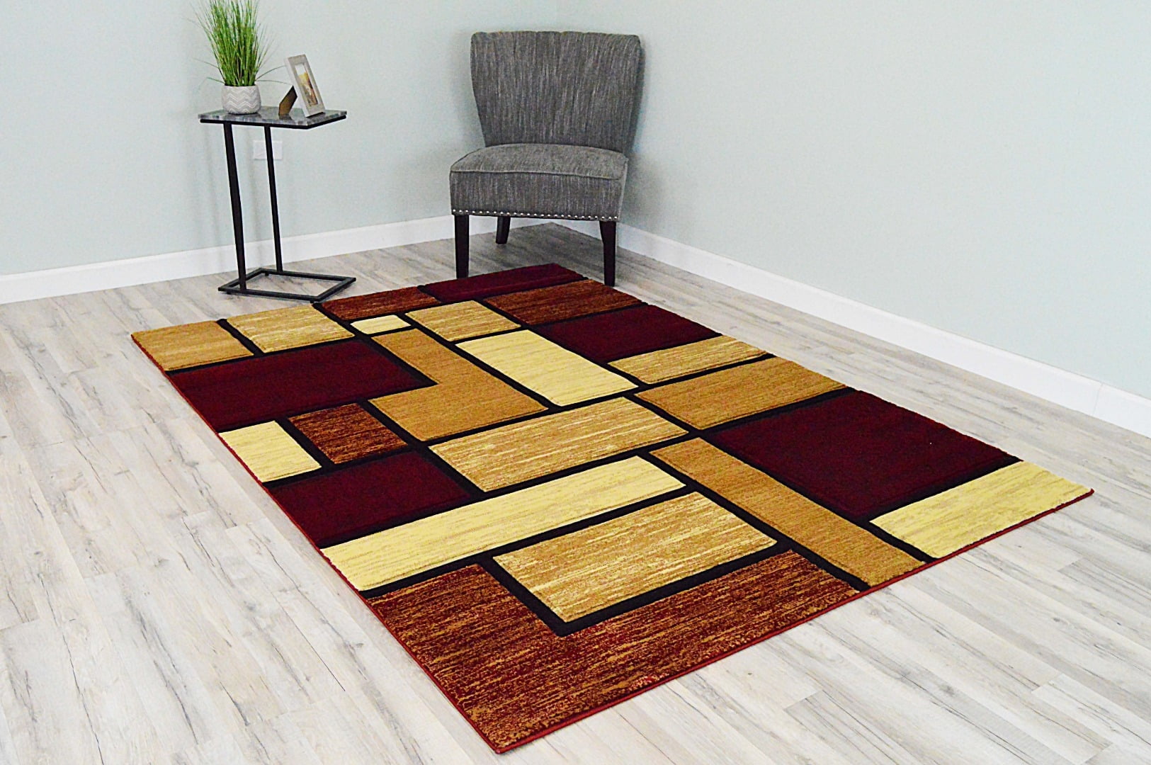 Premium 3D Hand Carved Thick Modern Contemporary Abstract Rug Design ...