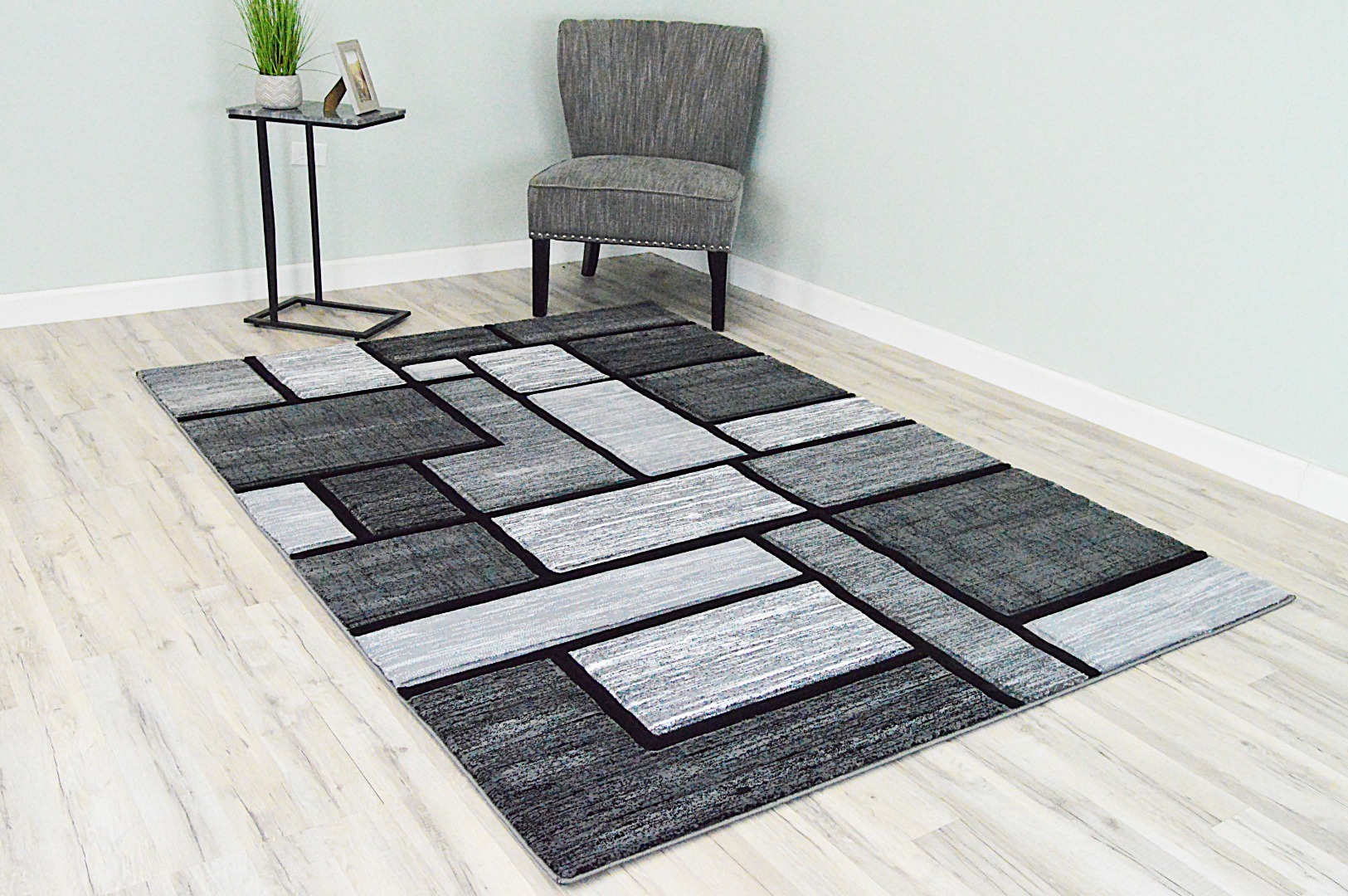 Premium 3D Hand Carved Thick Modern Contemporary Abstract Rug Design ...
